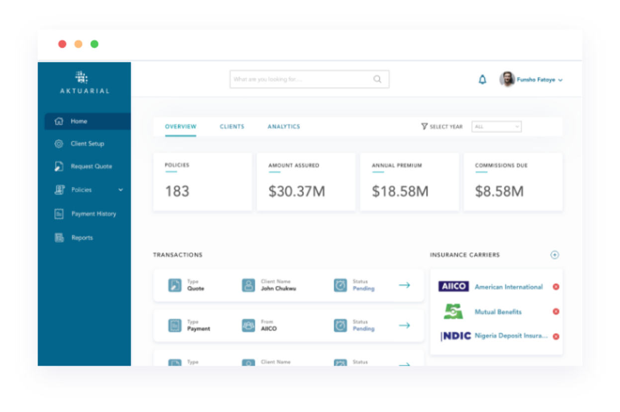 Insurance Brokerage Management System